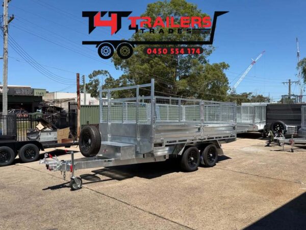 12x7 Table Top Tipper 3500KGS GVM With Ramps | Trailer 4 Trades